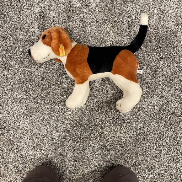 steiff | Dog | Vintage Steiff Plush Stuffed Toy Beagle | Poshmark